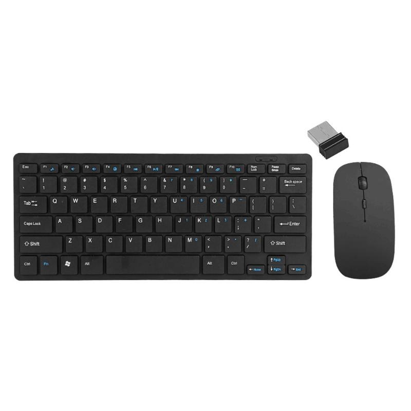 Keyboard Mouse Combos Wireless 2.4G 77 Keys Keyboa... – Grandado