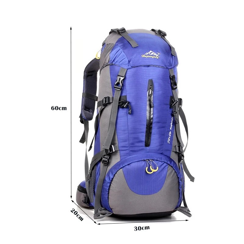 Mannen 50L Camping Rugzak Wandelen Trekking Rugzak... – Vicedeal