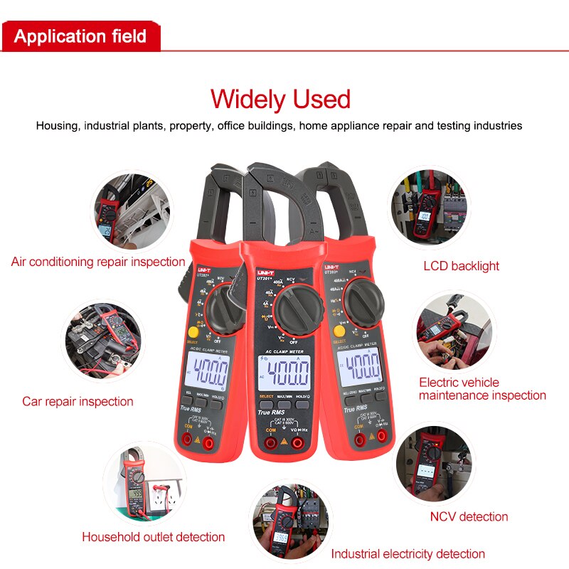 UNI-T UT201+/UT202+/UT203+/UT204+/UT202A+ 400-600A... – Vicedeal