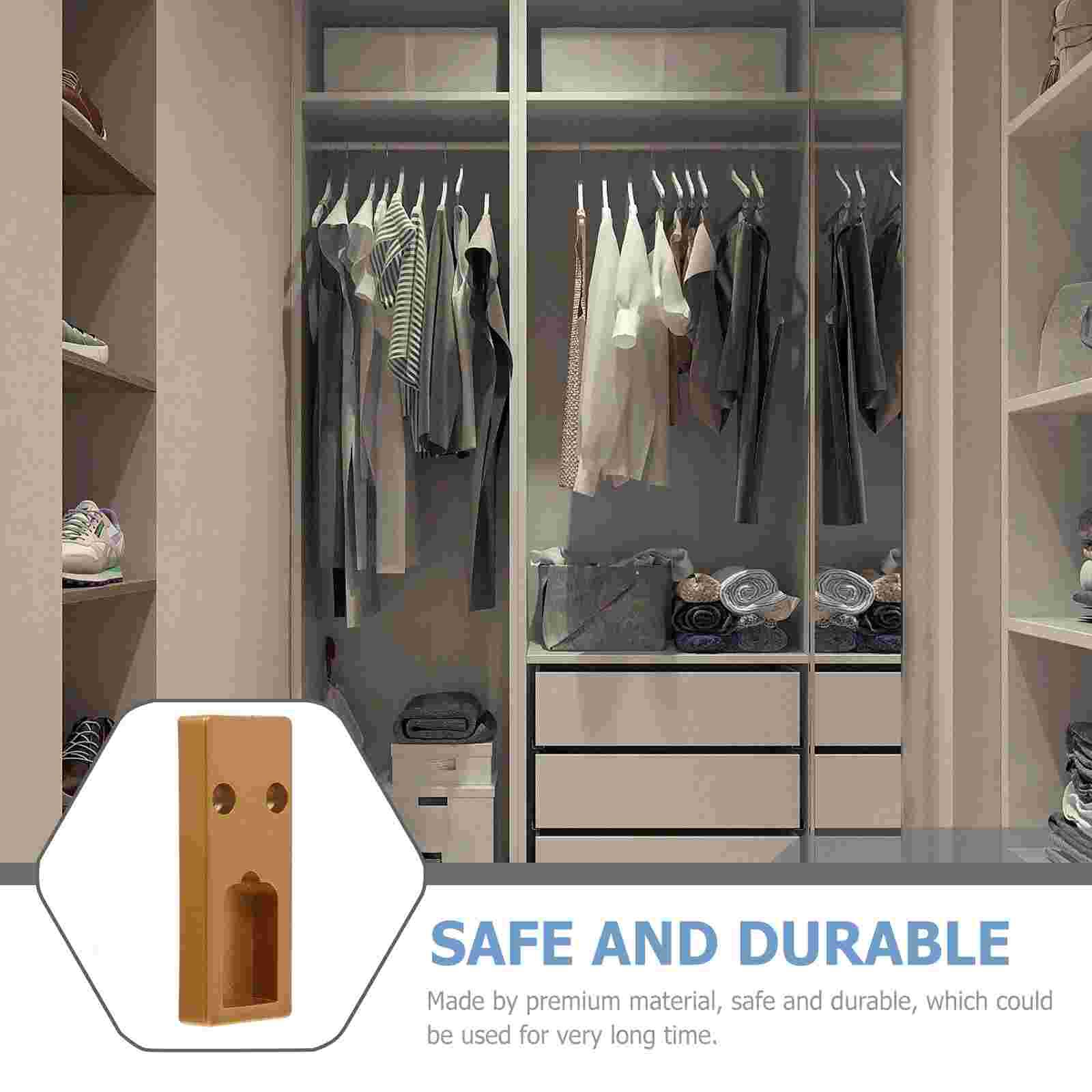 2pcs Household Zinc Alloy Closet Rod Support Holde... – Vicedeal