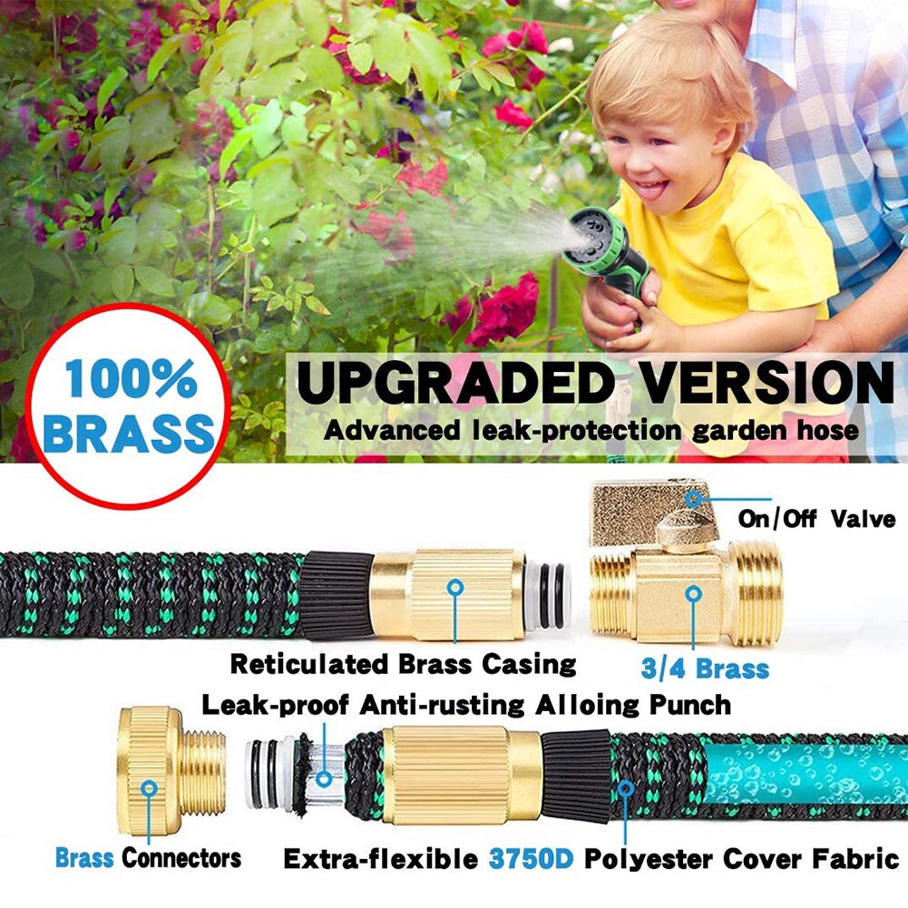 Stretch-Slip Expandable Flexibele Waterslang 75ft ... – Vicedeal