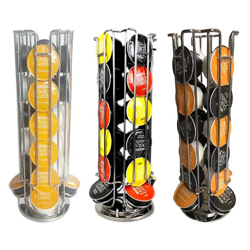 Ijzer Chroom Plating Display Capsule Rack Draaibar... – Grandado