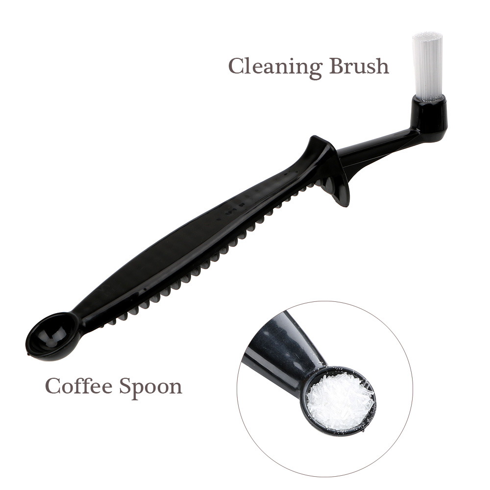 2 In 1 Coffee Machine Brush Head Cleaning Coffee S... – Vicedeal