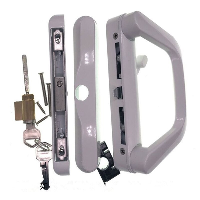 Balcony Glass Single Side with Key Zinc Alloy Slid... – Vicedeal