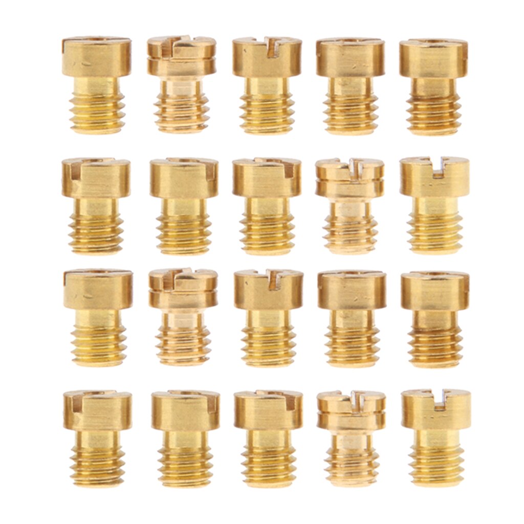20x M5 Thread Main Jets for Keihin OKO PE PWK Carb... – Grandado