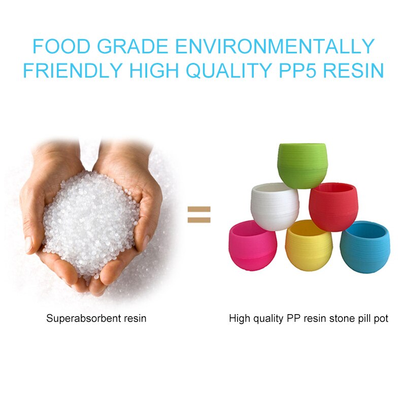 1PC Plant Small Flower Pots Mini Pp Resin Plastic ... – Grandado