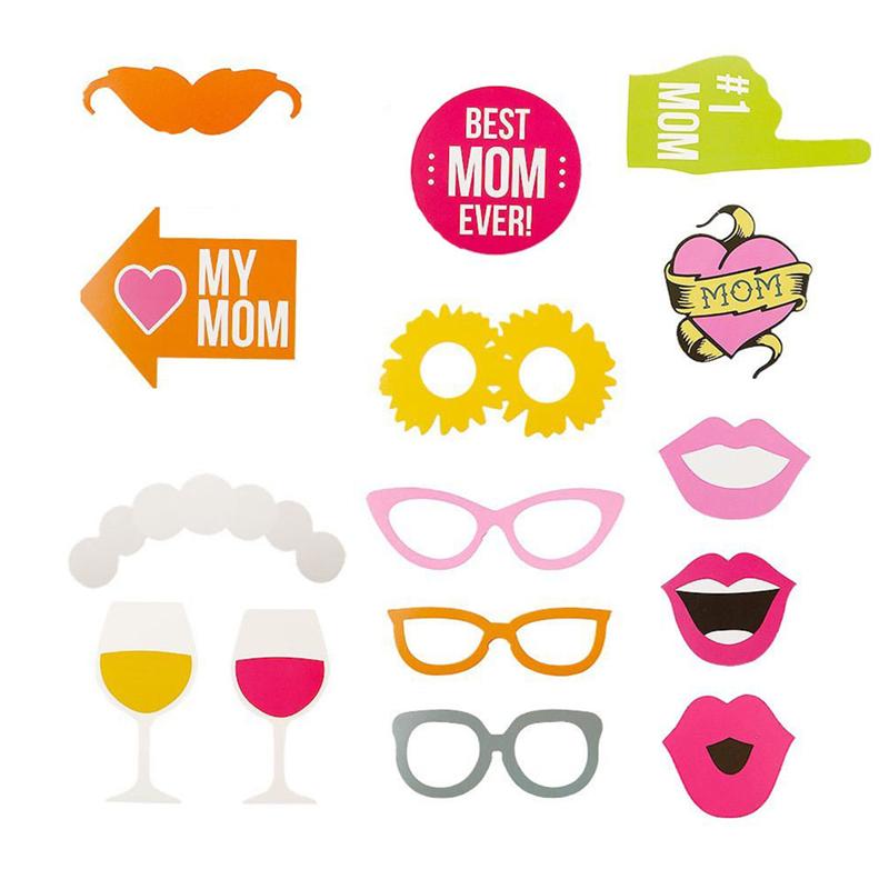 15pcs/set Novelty Mothers Day Best Mom Ever Party ... – Grandado