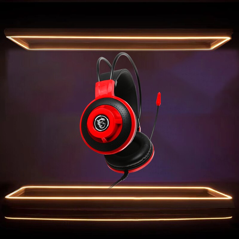 MSI GAMING GEAR DS501 GAMING HEADSET Ergonomic Wir... – Grandado