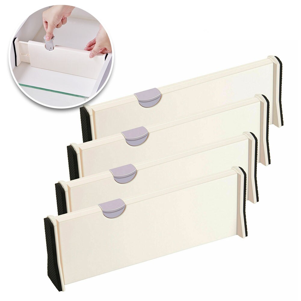 Adjustable Drawer Divider Retractable Plastic Stor... – Grandado