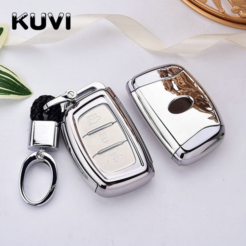 Hight TPU Key Fob Shell Cover Case For Hyundai Cre... – Vicedeal