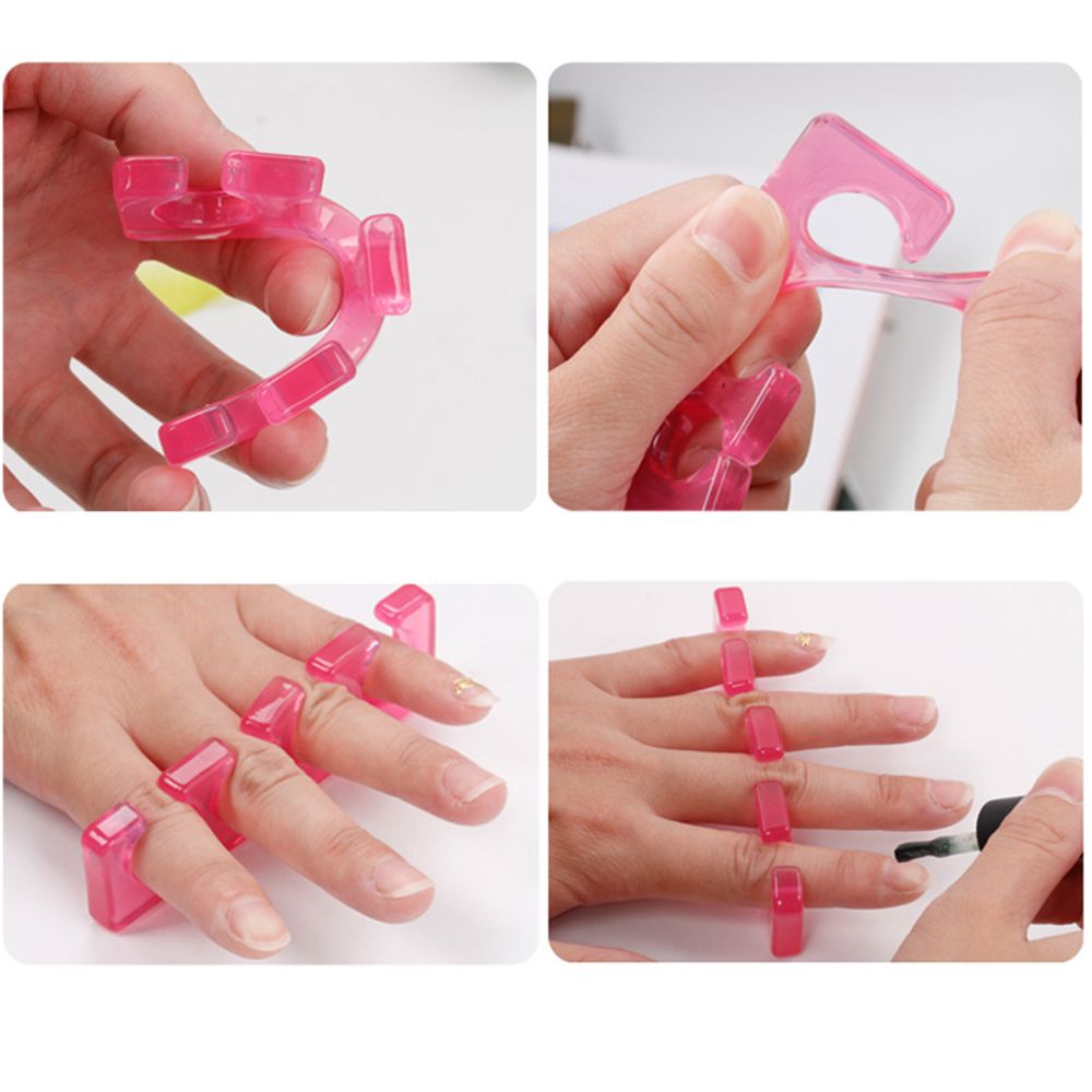 2pcs / pack Silicone Soft Form Toe Separator/Finge... – Grandado