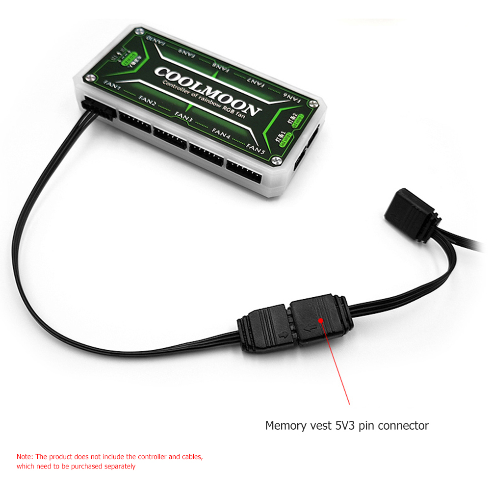 COOLMOON CR-D134S ARGB RAM Heatsink Heat Radiator ... – Grandado