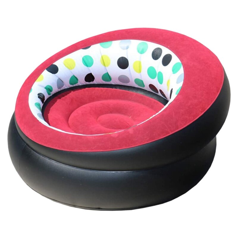 Inflatable Lazy Sofa Foldable Air Couch Chair Port... – Grandado