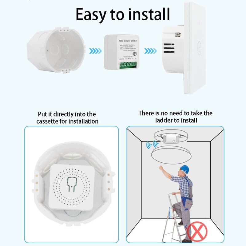 WiFi Smart Switch Wireless Switch Led Light Smart ... – Grandado