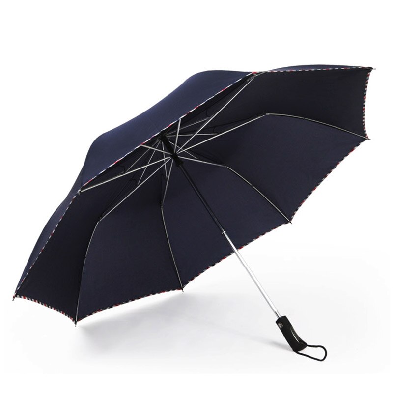 Automatisk paraply regn kvinder foldning dobbelt v... – Grandado