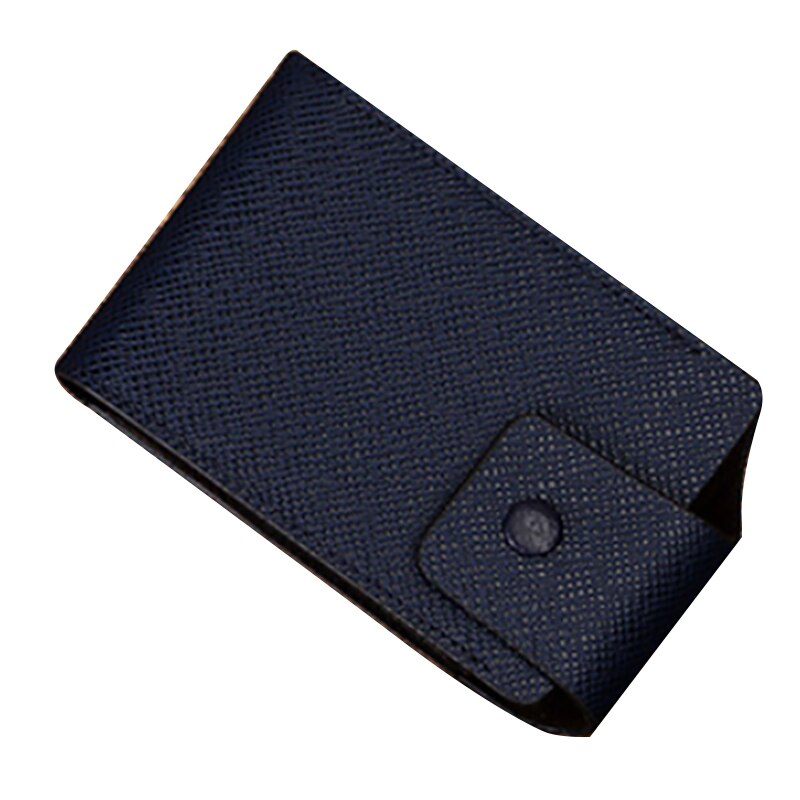 PU Leather Business Card Holder Organizer Hasp Men... – Grandado