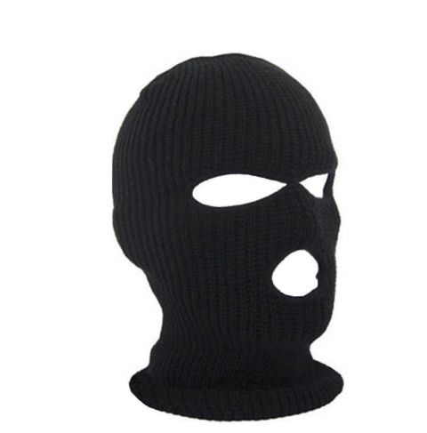 Full Face Mask Cover Drie 3 Hole Knit Hoed Winter ... – Vicedeal