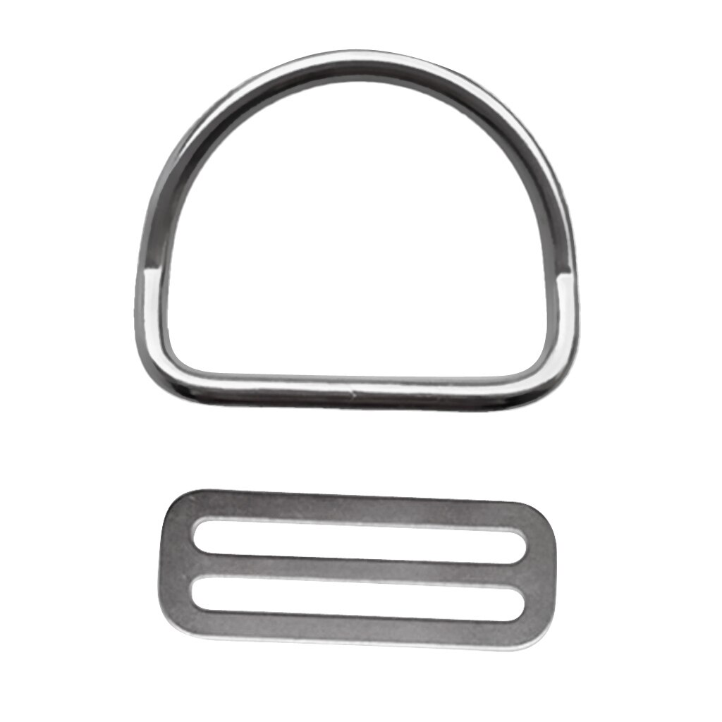 2set Rvs 2 inch Gewicht Riem Keeper Retainer met G... – Vicedeal