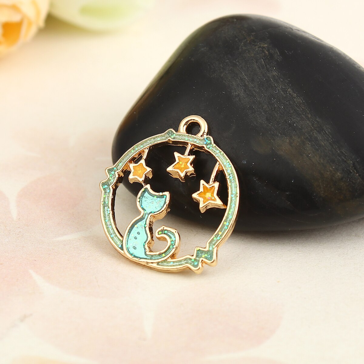 Doreenbeads Zink Gebaseerde Legering Charms Cirkel... – Grandado