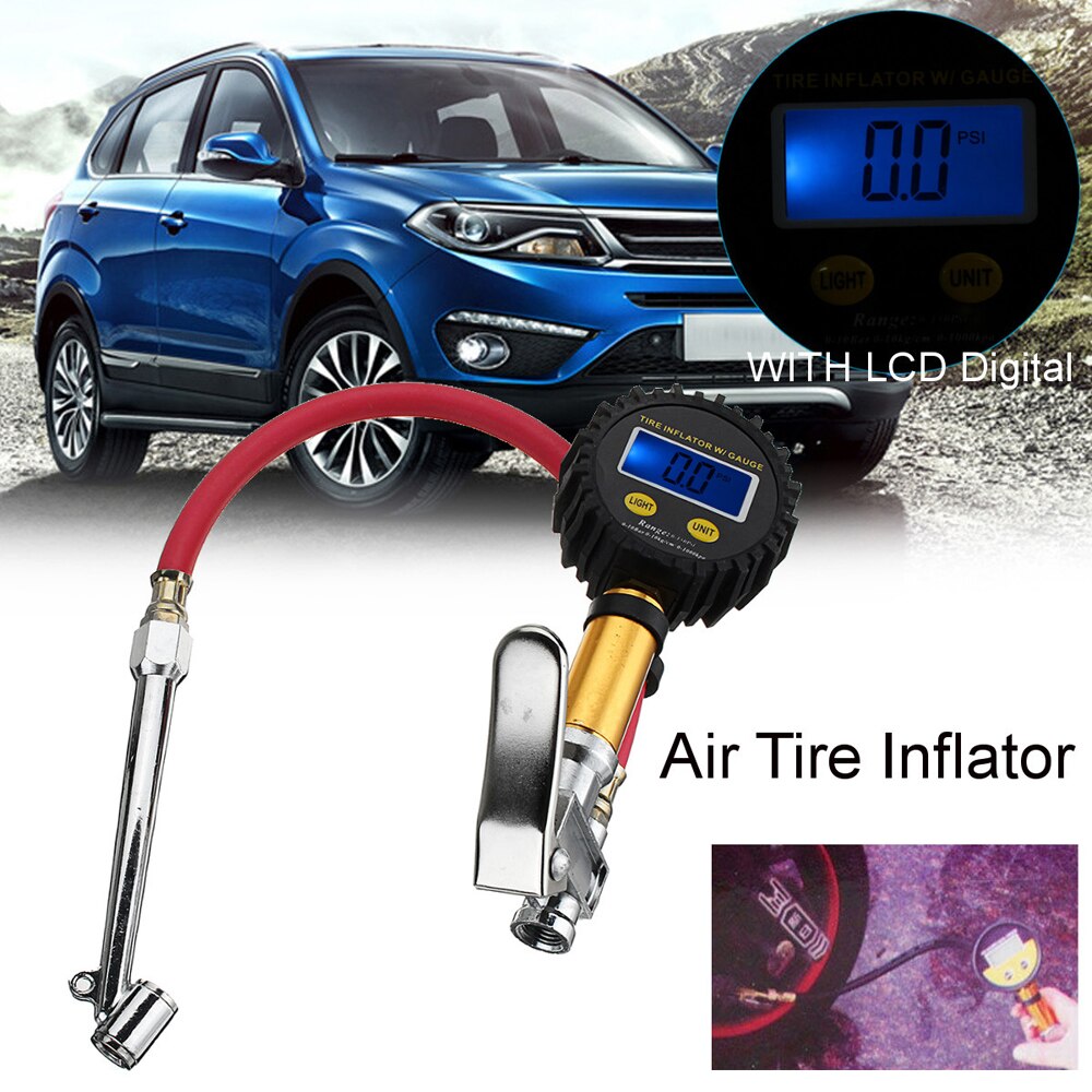 Auto Car Air Tire Tyre Inflator LCD Display Tire P... – Grandado