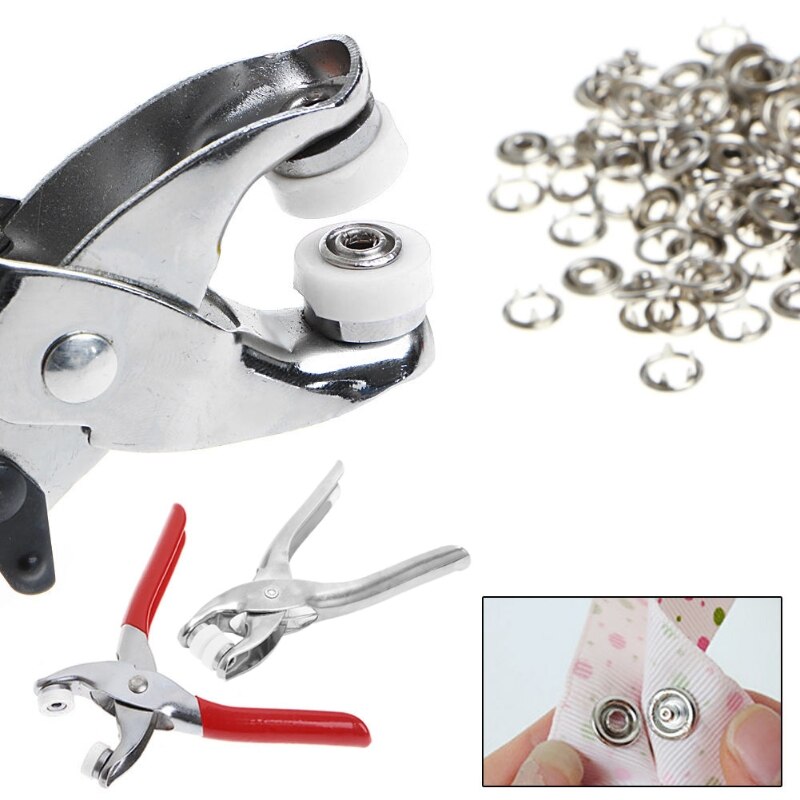 Metal Prong Ring Snap Fasteners Buttons Press Stud... – Grandado