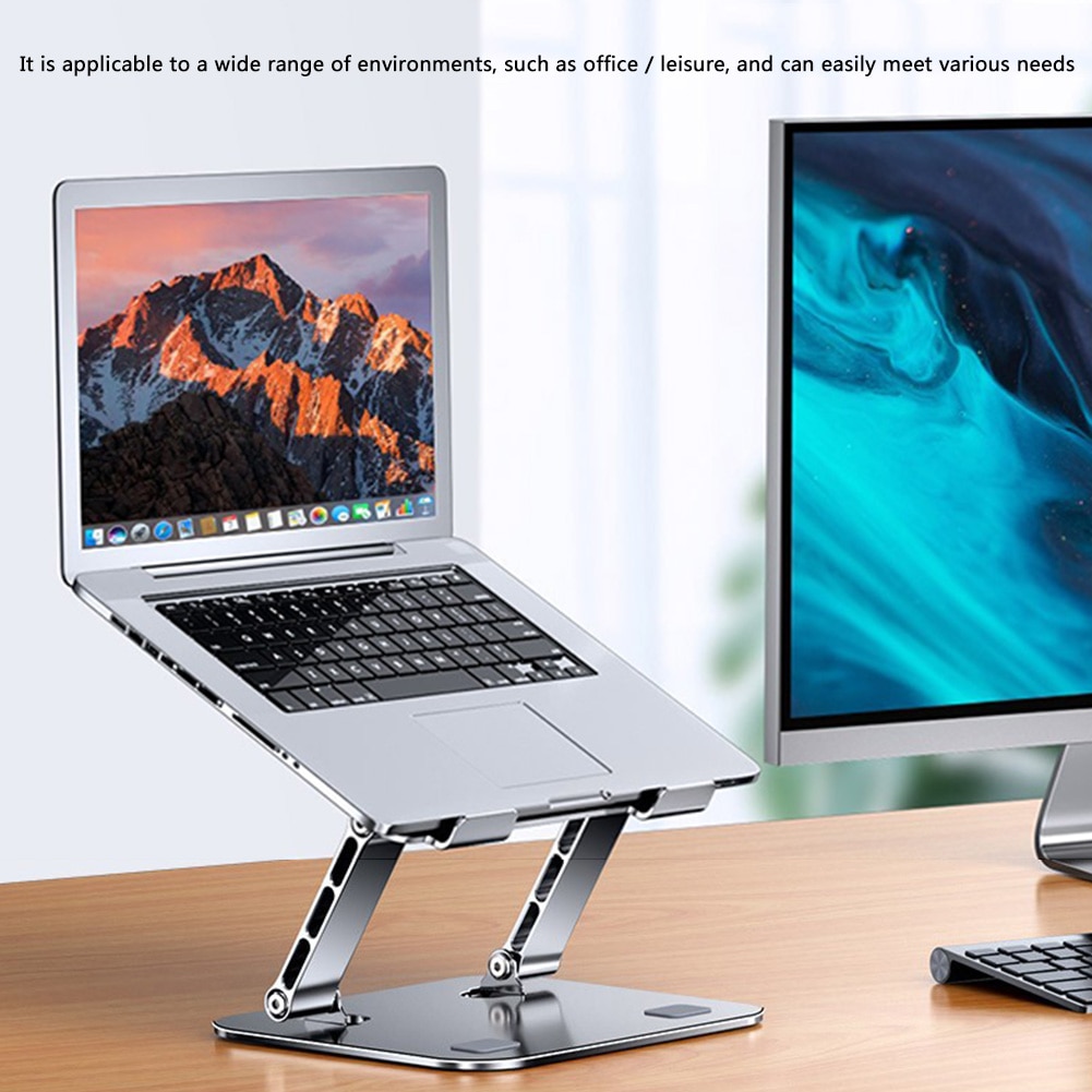 MC 515 Foldable Tablet Laptop Stand Adjustable Alu... – Vicedeal