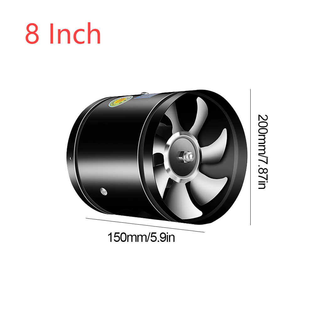 2800Rpm Mini Afzuigkap Metaal 4 6 8 Inch Pijp Luch... – Vicedeal