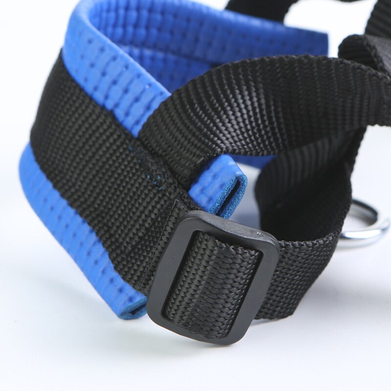 Pet Dog Padded Head Muzzle Collar Leash Leader Sof... – Grandado