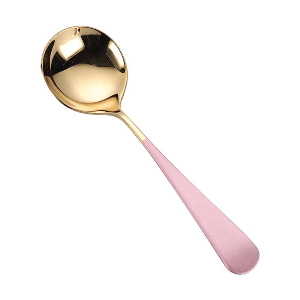 3pcs Silver 304 Stainless Steel Spoon Dessert Serv... – Vicedeal