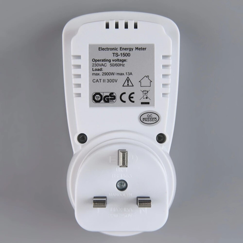 Digital Electricity Energy Meter Tester Monitor in... – Grandado