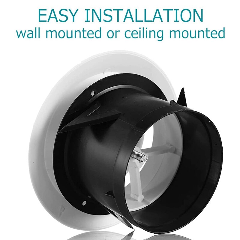 8 Inch Air Vent Covers, ABS Adjustable Soffit Vent... – Grandado