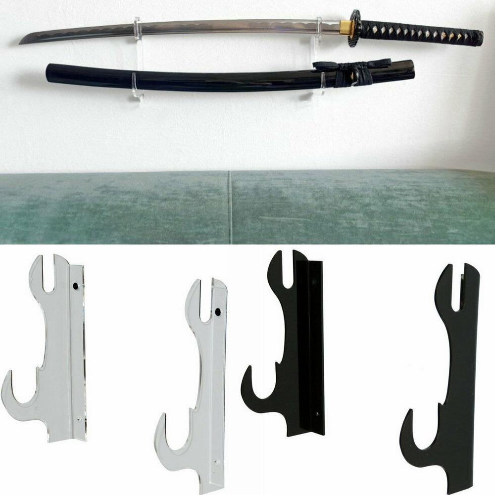 2/Set Sword Hook Wall Mount Samurai Sword Hanger D... – Grandado