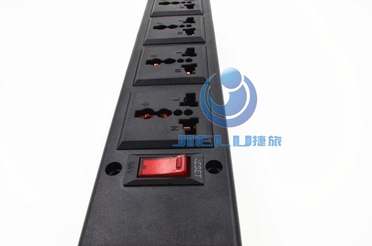 4 Ways Pdu Power Strip Outlet Extend 4 Outlet Univ Grandado