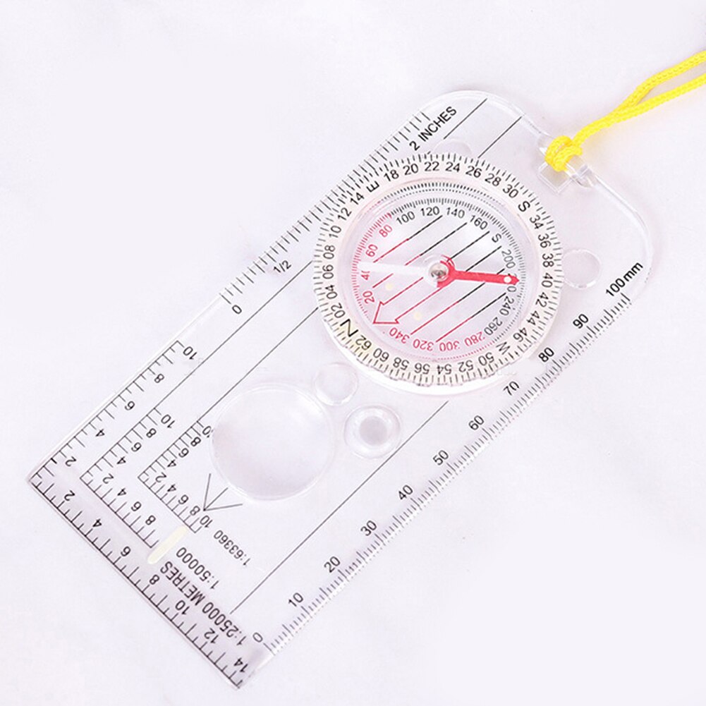 Luminous Drawing Scale Compass Map Ruler Buckle fo... – Vicedeal