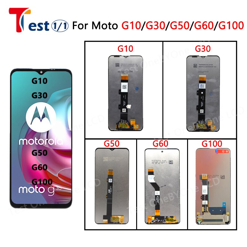 Originele Lcd Voor Motorola Moto G10 G20 G30 G50 G... – Vicedeal