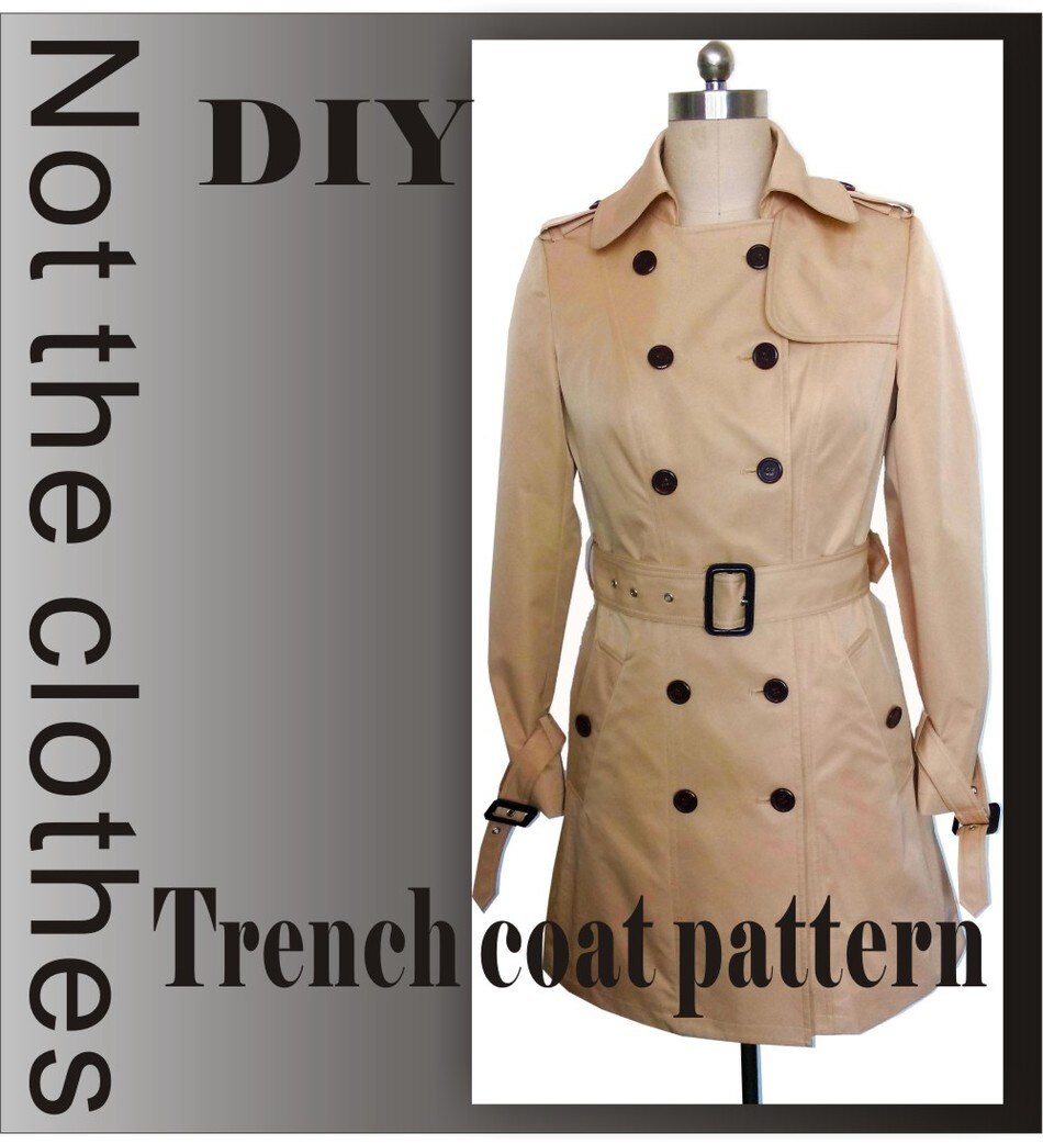 McCall Pattern Clothing DIY Overcoat Sewing Patter... – Vicedeal