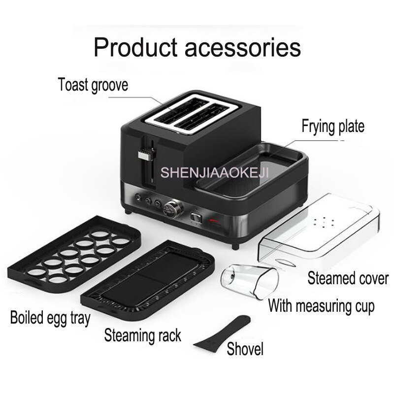 Multifunctional breakfast bread making machine Aut... – Grandado