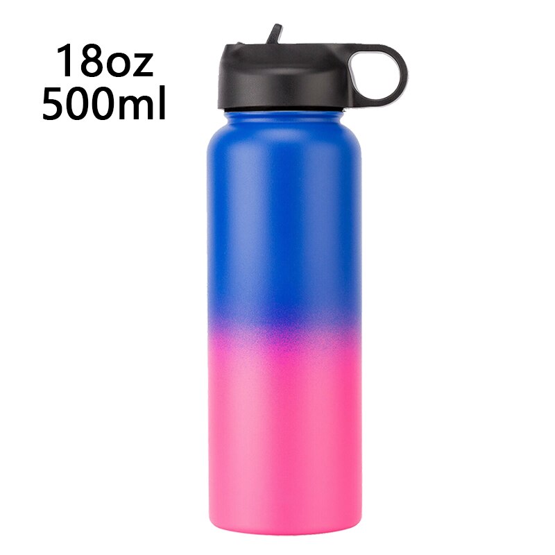 500/1000/1200ml Stainless Steel Water Bottle Doubl... – Grandado
