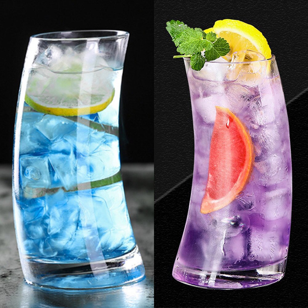 Household juice cup glass clear milk tea cup comme... – Vicedeal