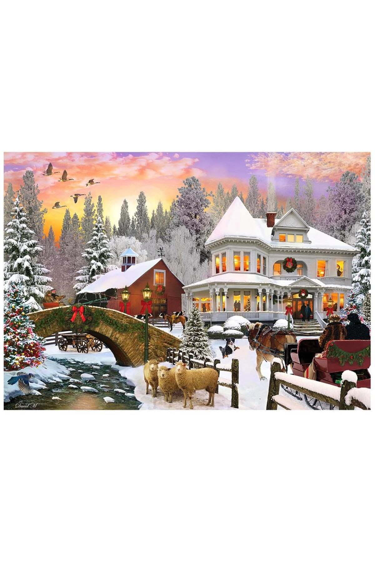 Ks Snowy Day 1000 Piece Jigsaw Puzzle – Grandado