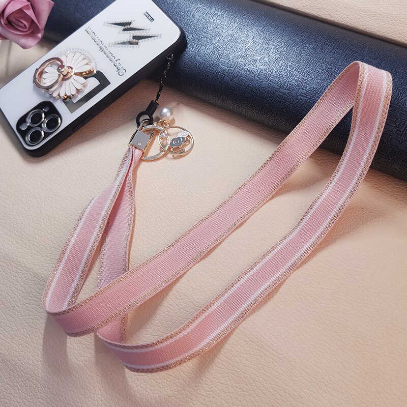 Phnom Penh Gestreepte Lanyard Mobiele Telefoon Lan... – Grandado