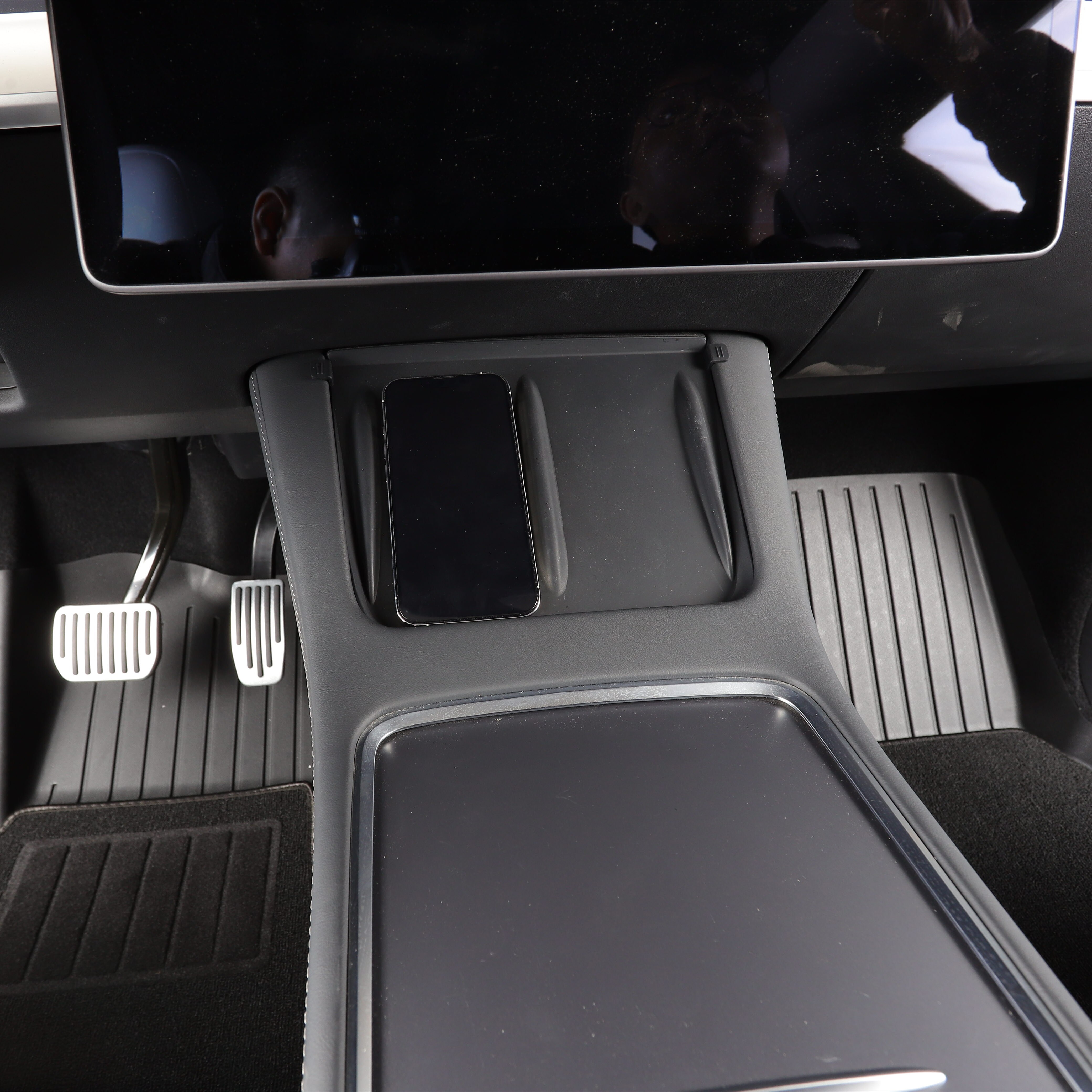 For Tesla Model 3 model Y type wireless charger an... – Grandado