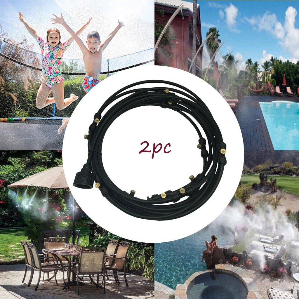 Outdoor Misting Cooling System Kit For Greenhouse ... – Grandado