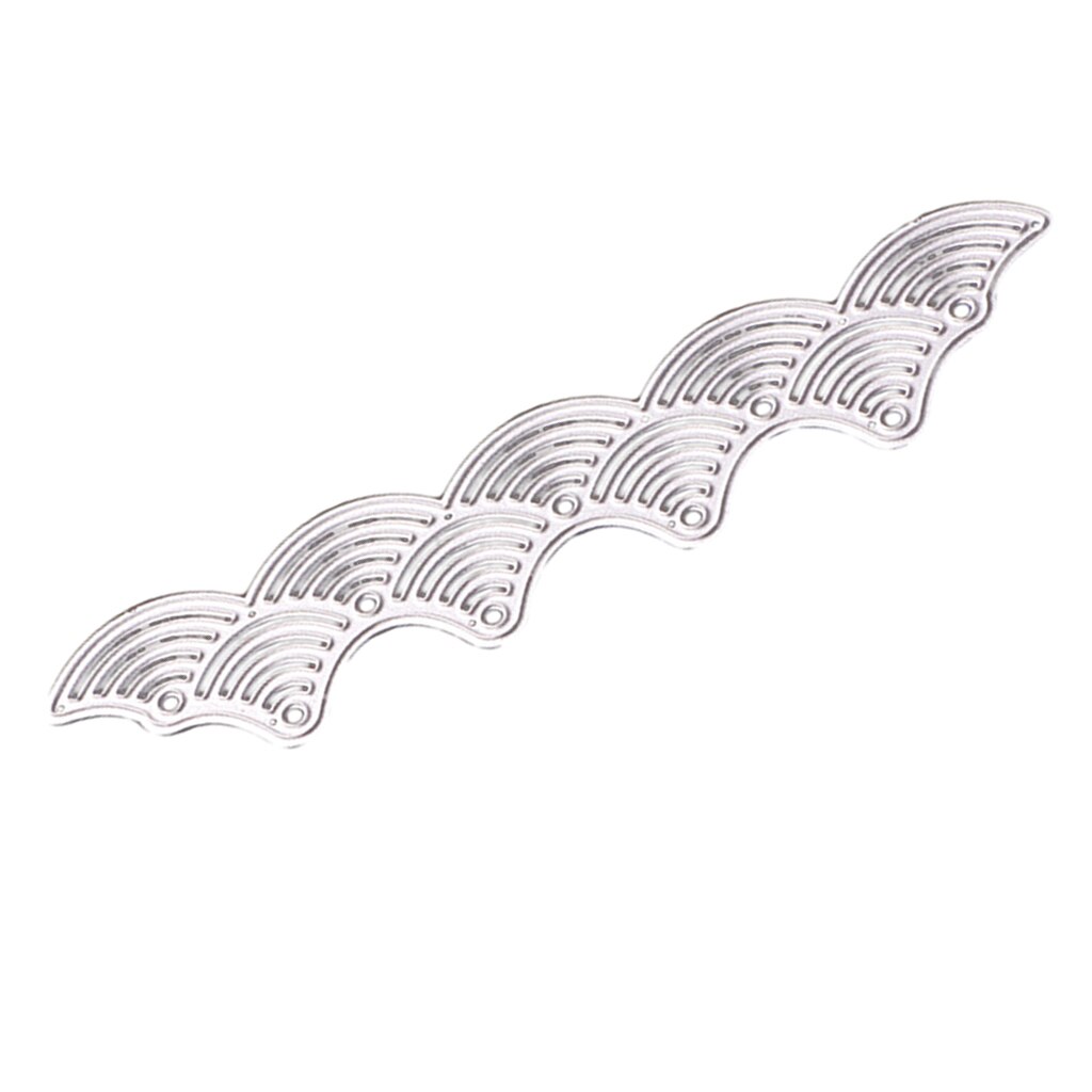 Metal Wave Border Cutting Dies Stencil Scrapbookin... – Vicedeal