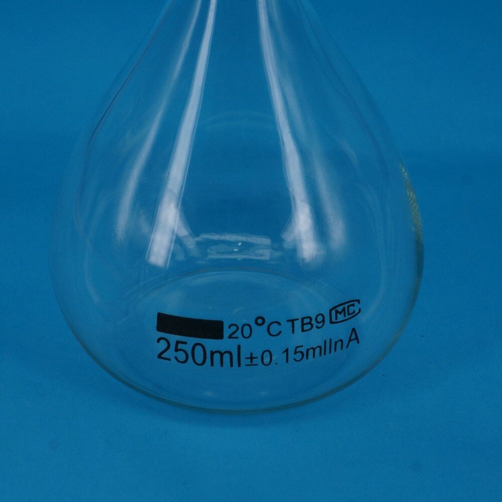 250ML Lab Volumetric Flask Class A G3.3 Borosilica... – Grandado