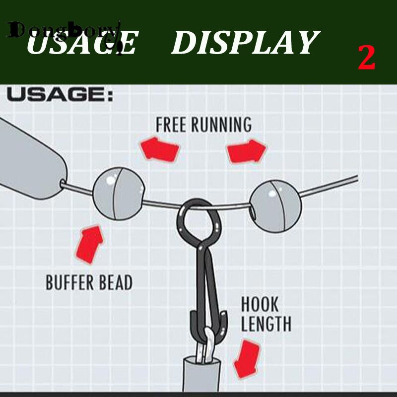 20PCS Carp Fishing Rig Ring Clips Hooklink Clip Kl... – Grandado