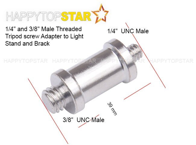 Silber 1/4 "und 3/8" UNC Stecker-stecker Schraube ... – Vicedeal