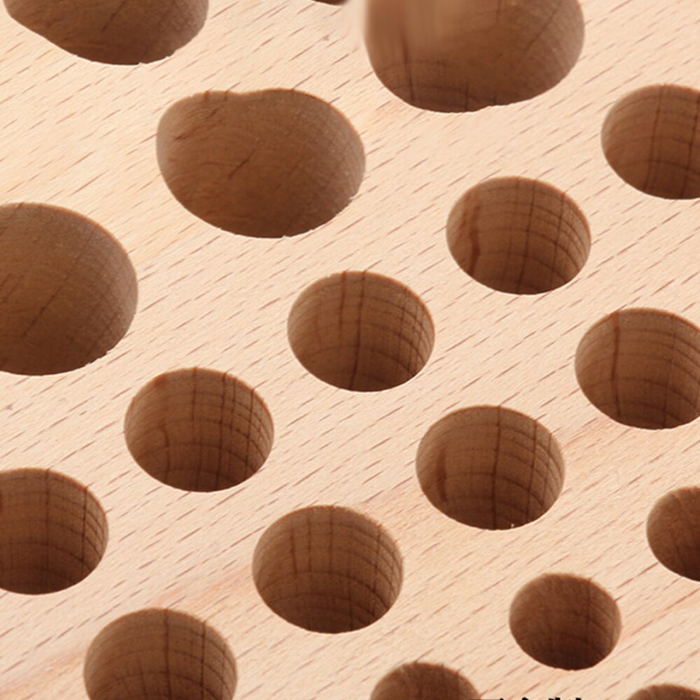 98/46 Holes Beech Leather Craft Tools Holder Rack ... – Grandado