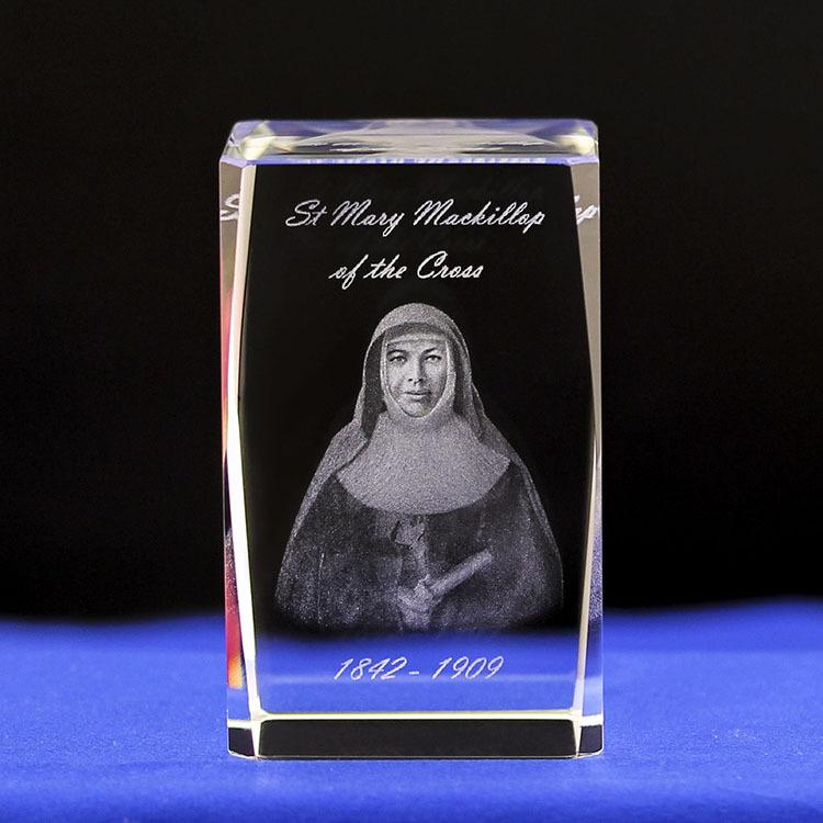 nun crystal engraving crafts Christian souvenirs – Grandado