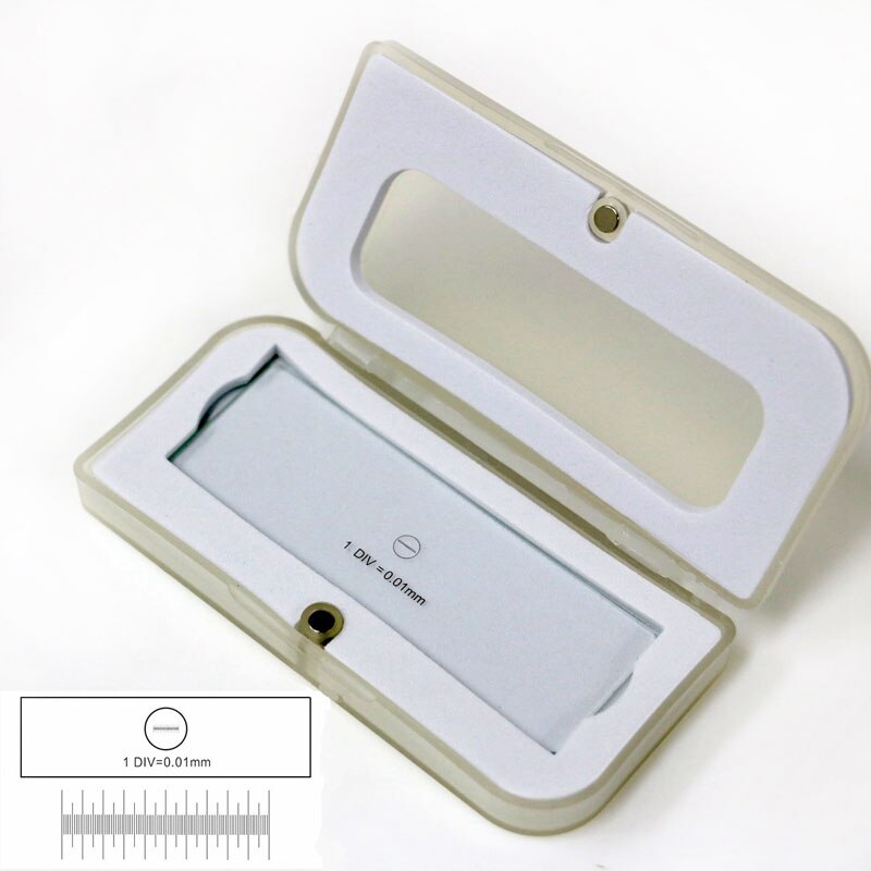 Microscope Stage Micrometer Slide Optical Glass Me... – Grandado
